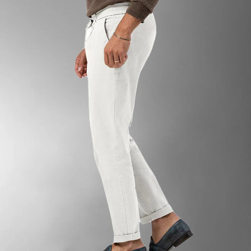 Men's Formal Linen Pants – Van Hallen Melbourne